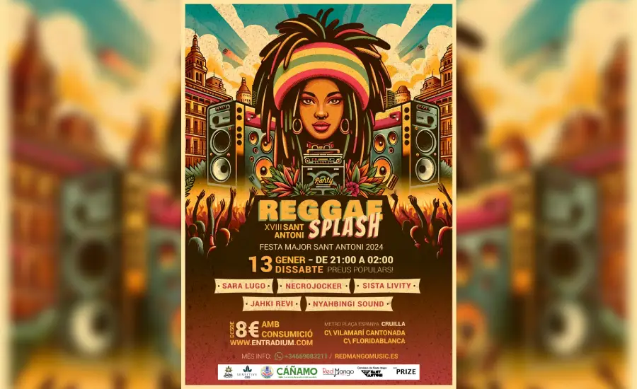 18ª edición del Sant Antoni Reggae Splash